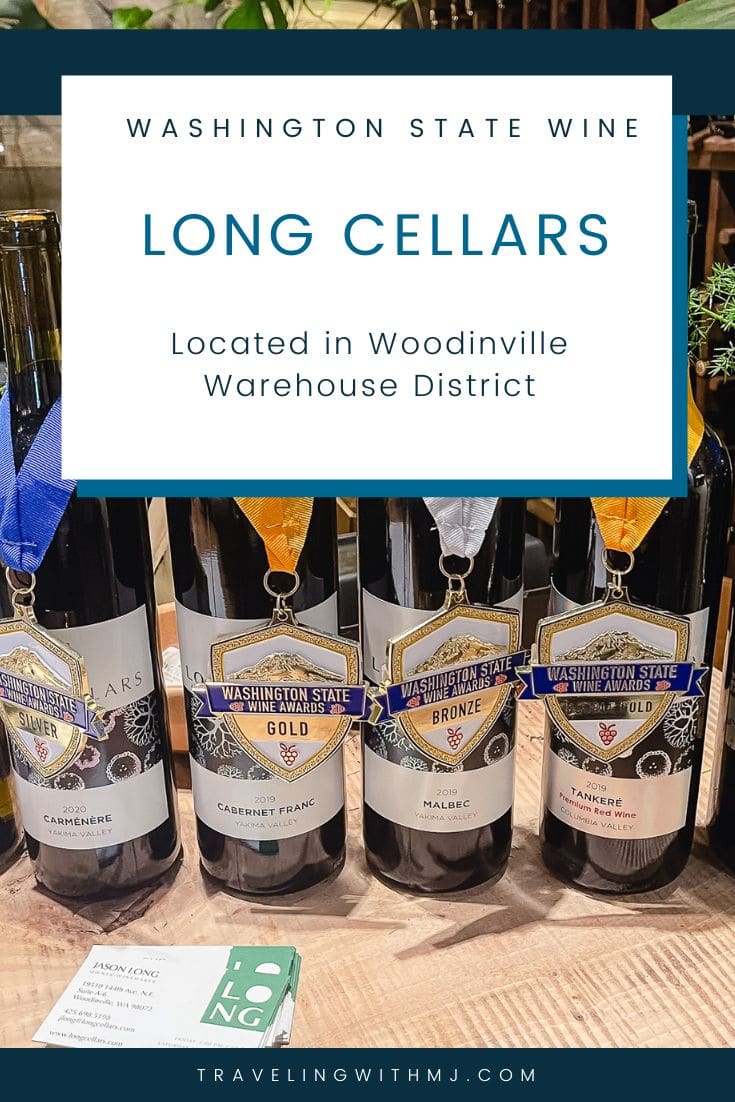 Washington Wine Tasting: Long Cellars, Woodinville - Traveling with MJ